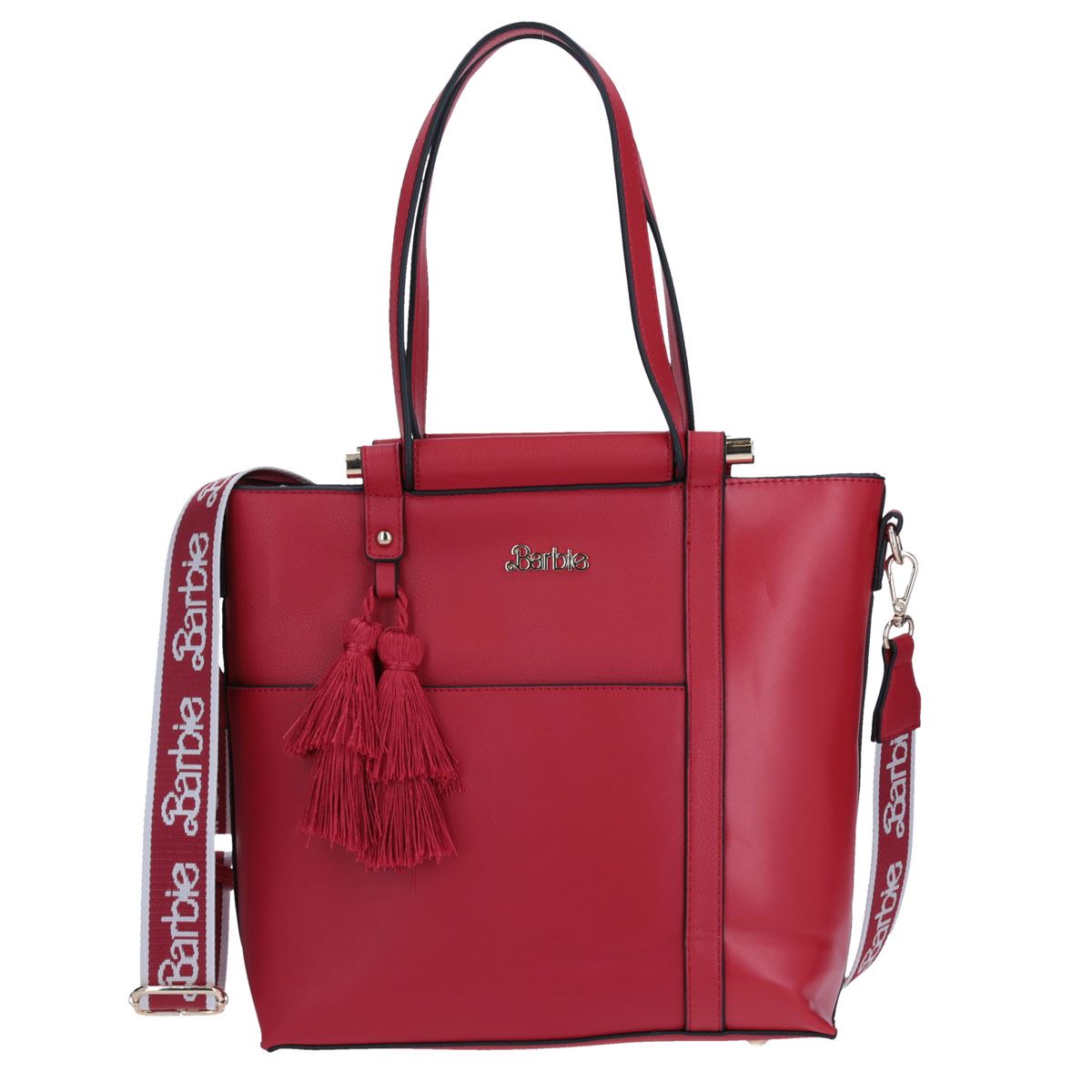 Bolso tote Barbie rojo