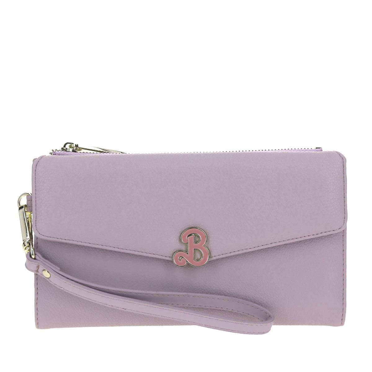 Cartera De Dama Barbie X Gorett Wristlet Color Lila Modelo BR23056-V