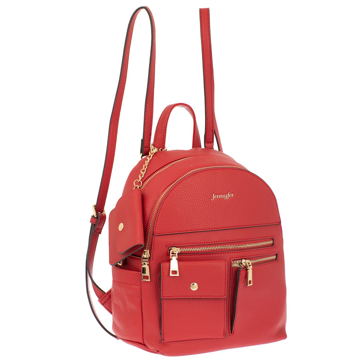 Bolsa Jennyfer modelo 9469-2 backpack color rojo