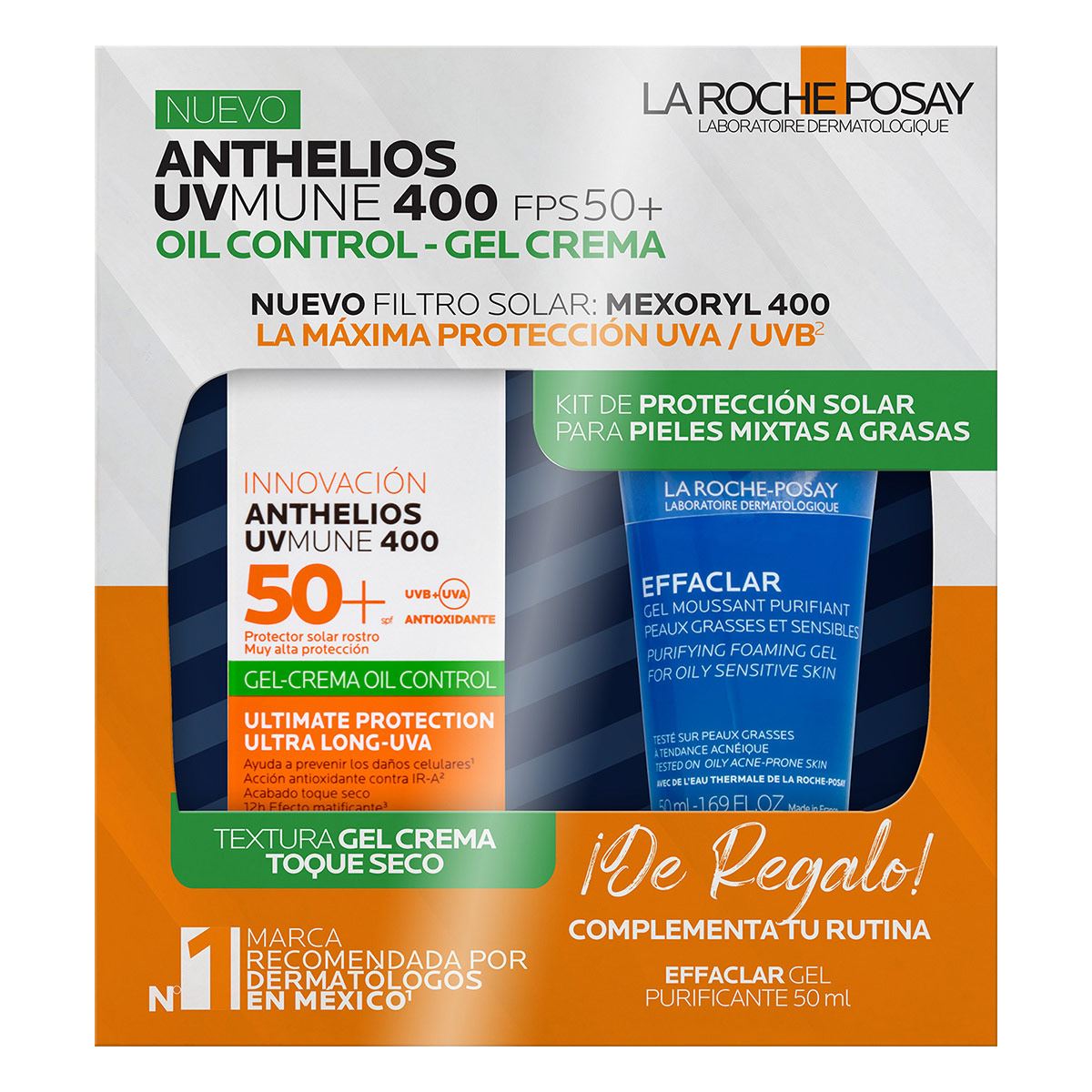 Pack Anth Oil Cont Gel Crema+Eff Gel 50ml Ver23