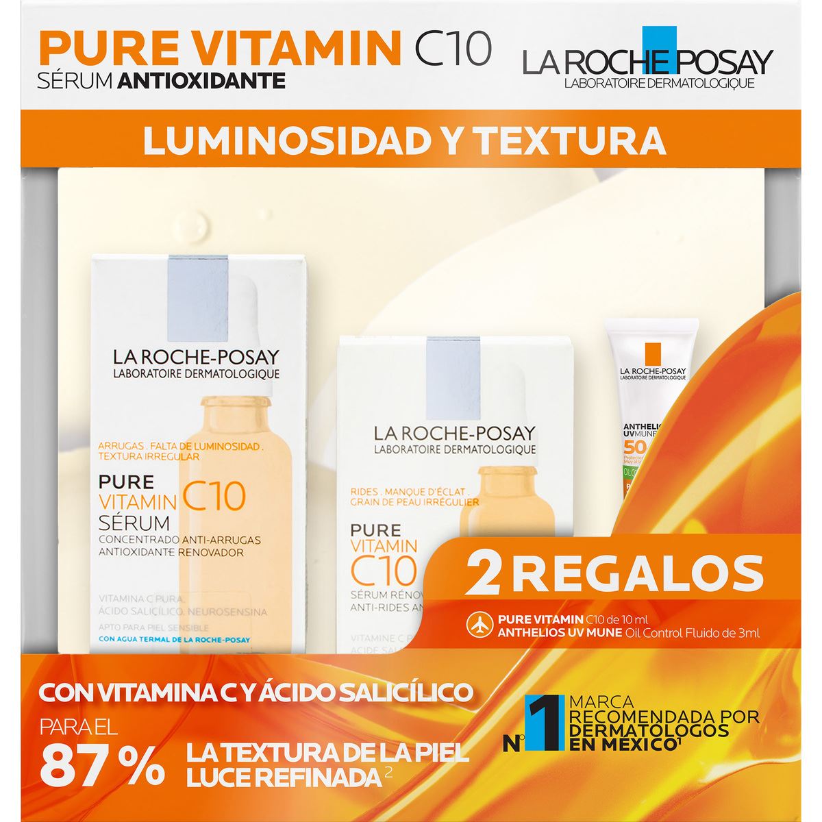 Kit La Roche Posay Pure Vitamin C10