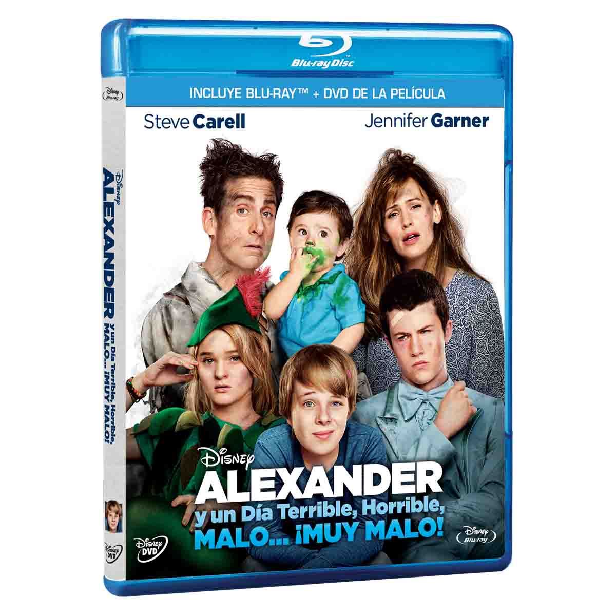 BR/DVD Alexander Un Día Terrible, Horrible, Malo ¡Muy Malo!