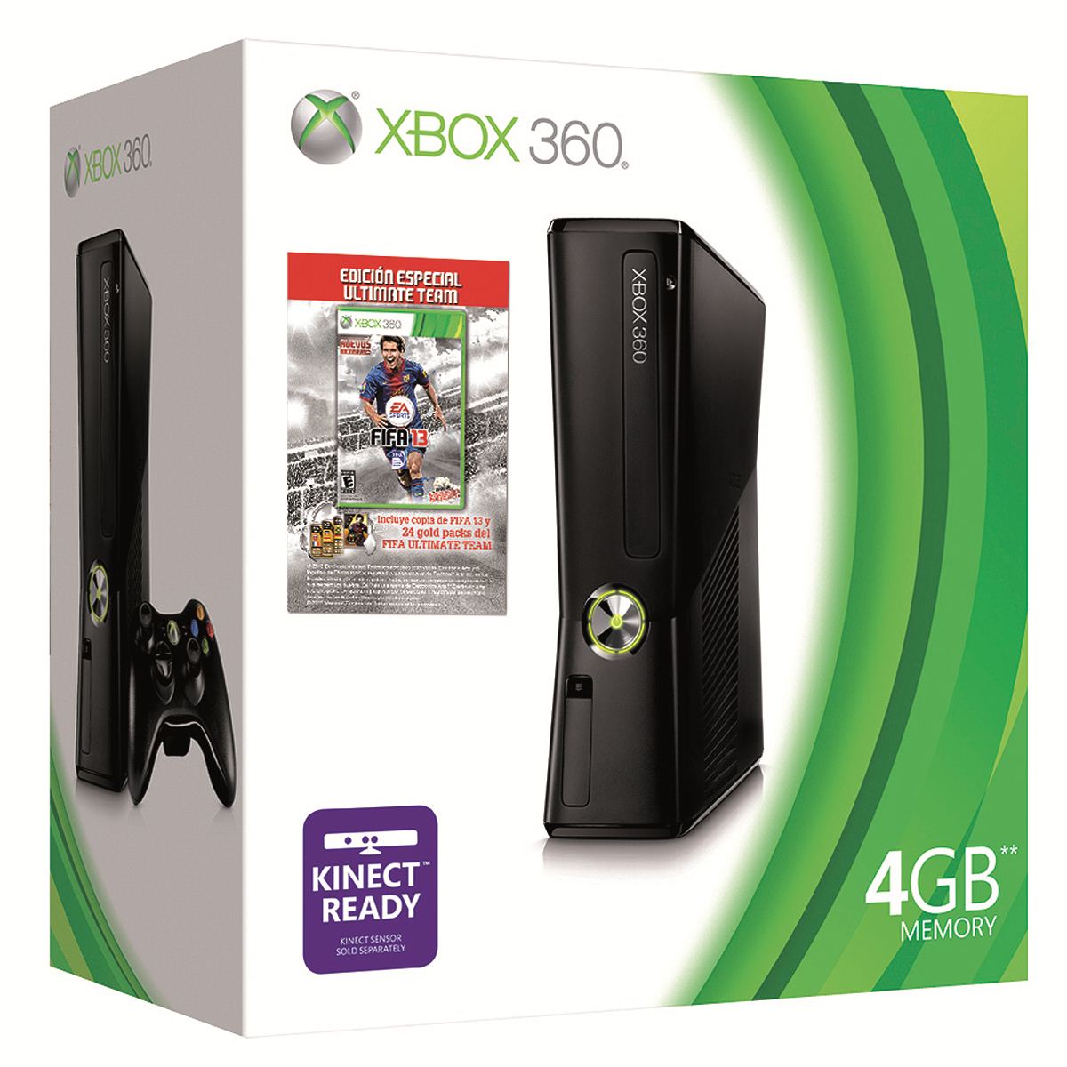 Consola Xbox 360 4gb/Fifa13
