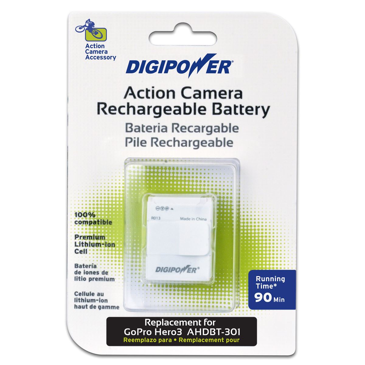 Batería Digipower de 960 Mah. Go Pro y Hero 3