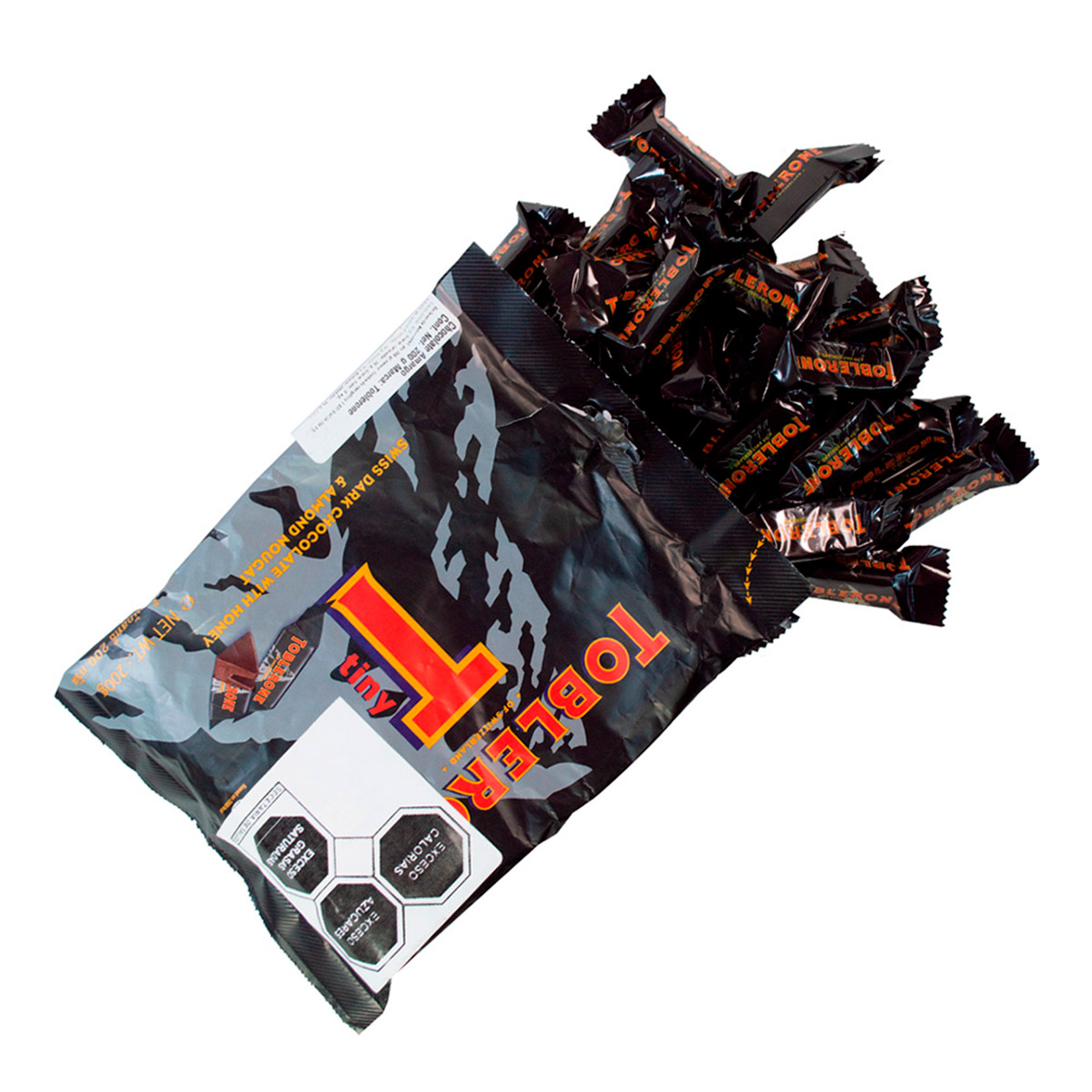 Chocolate Suizo Amargo con Nougat de Miel y Almendras 200 g Toblerone