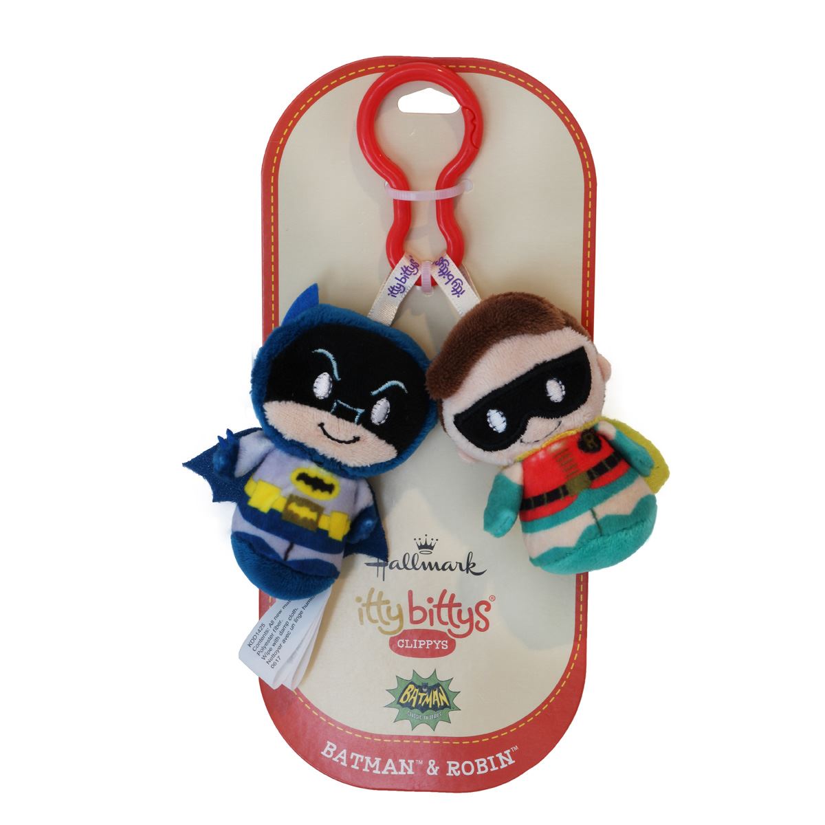 Itty Bitty Clippy Batman/ Robin