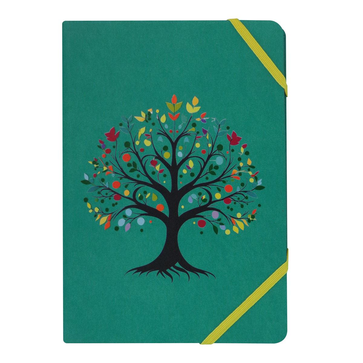 Libreta Mapimí Dots Hoja Puntos Pasta Dura Azul Turquesa