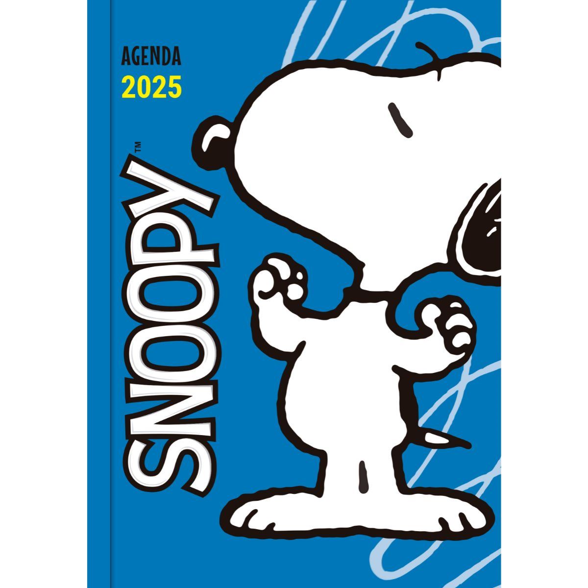 Agenda Juvenil 2025 Diseño Snoopy Aniversario Vr Editoras