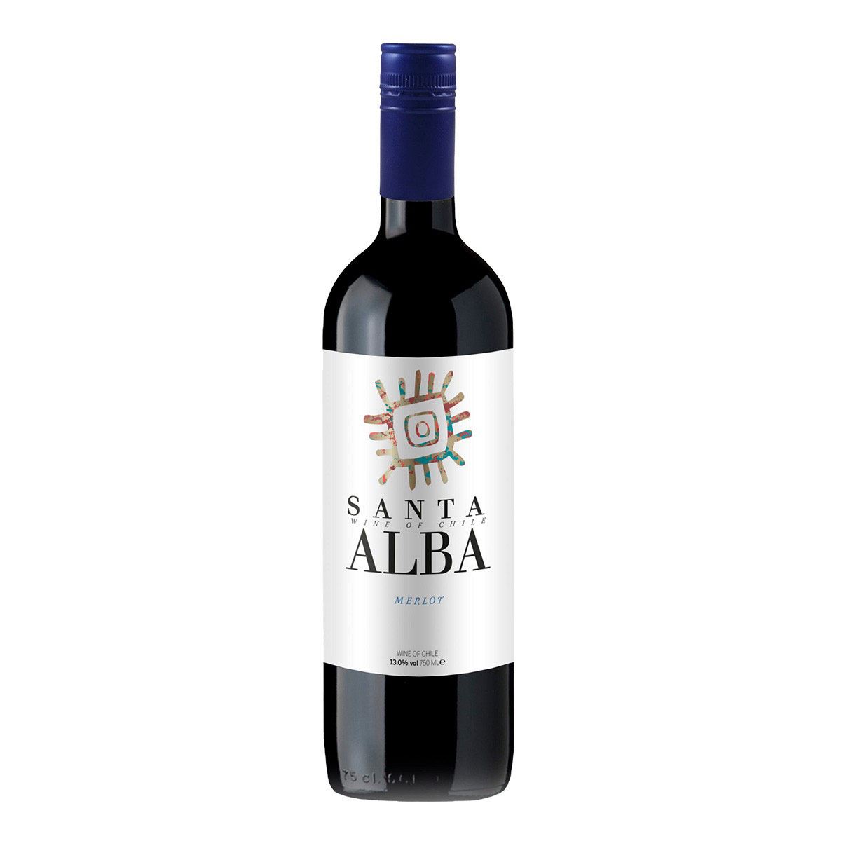 Vino Tinto Merlot Santa Alba