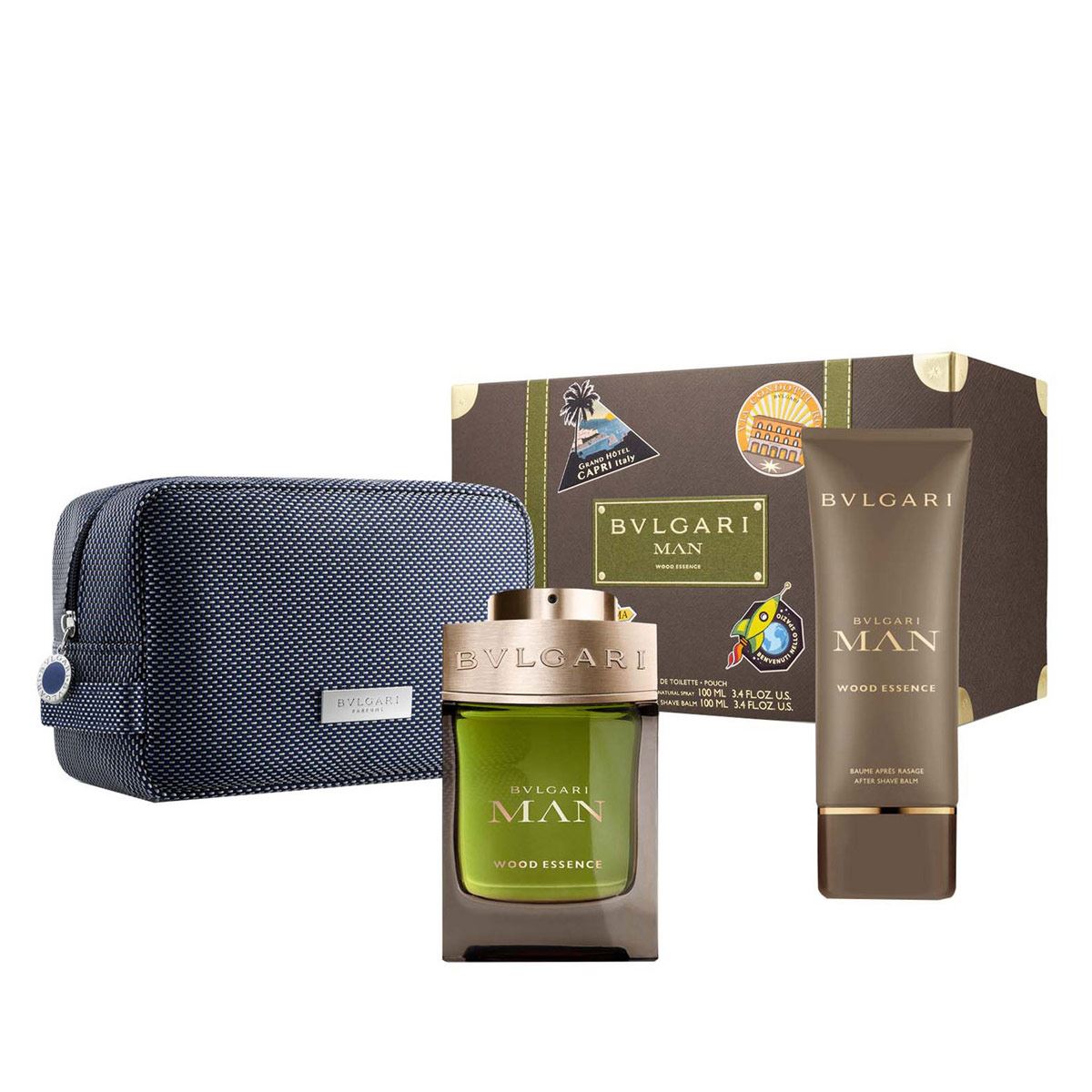 Bvlgari Man Wood Essence EDP Set
