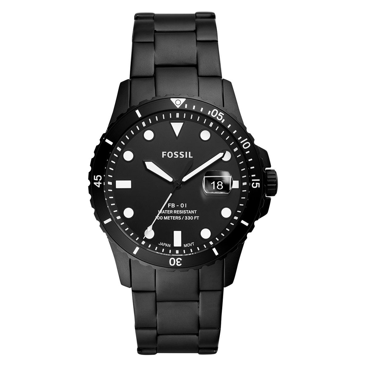 Reloj Fossil Negro Para Caballero