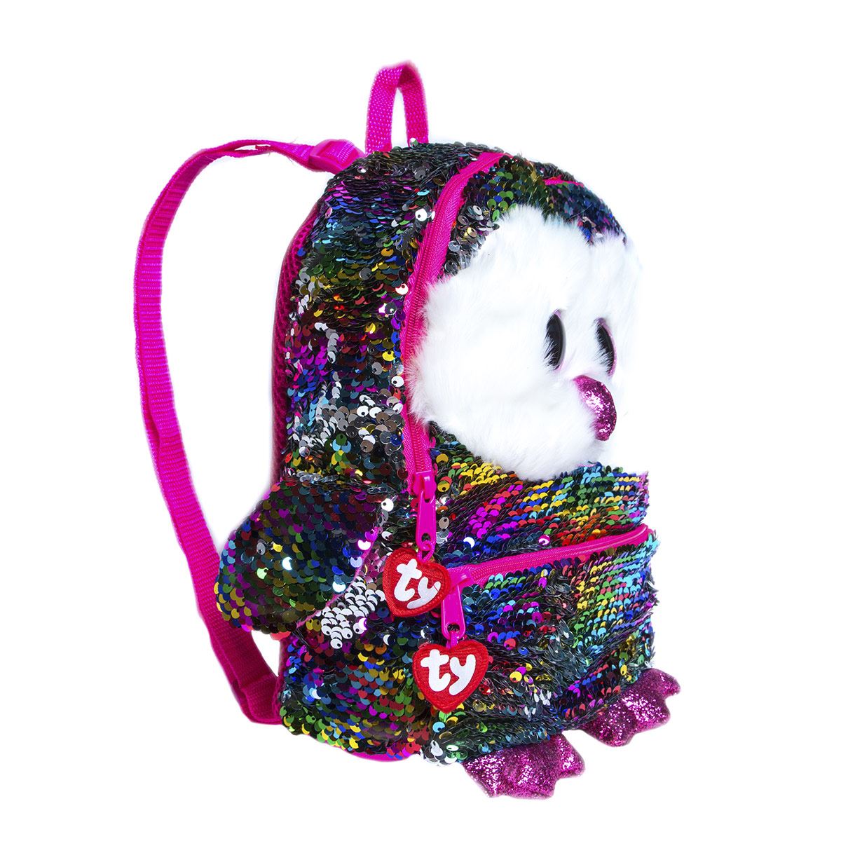 TY Fashion OWEN SEQUIN BACKPACK SQUARE