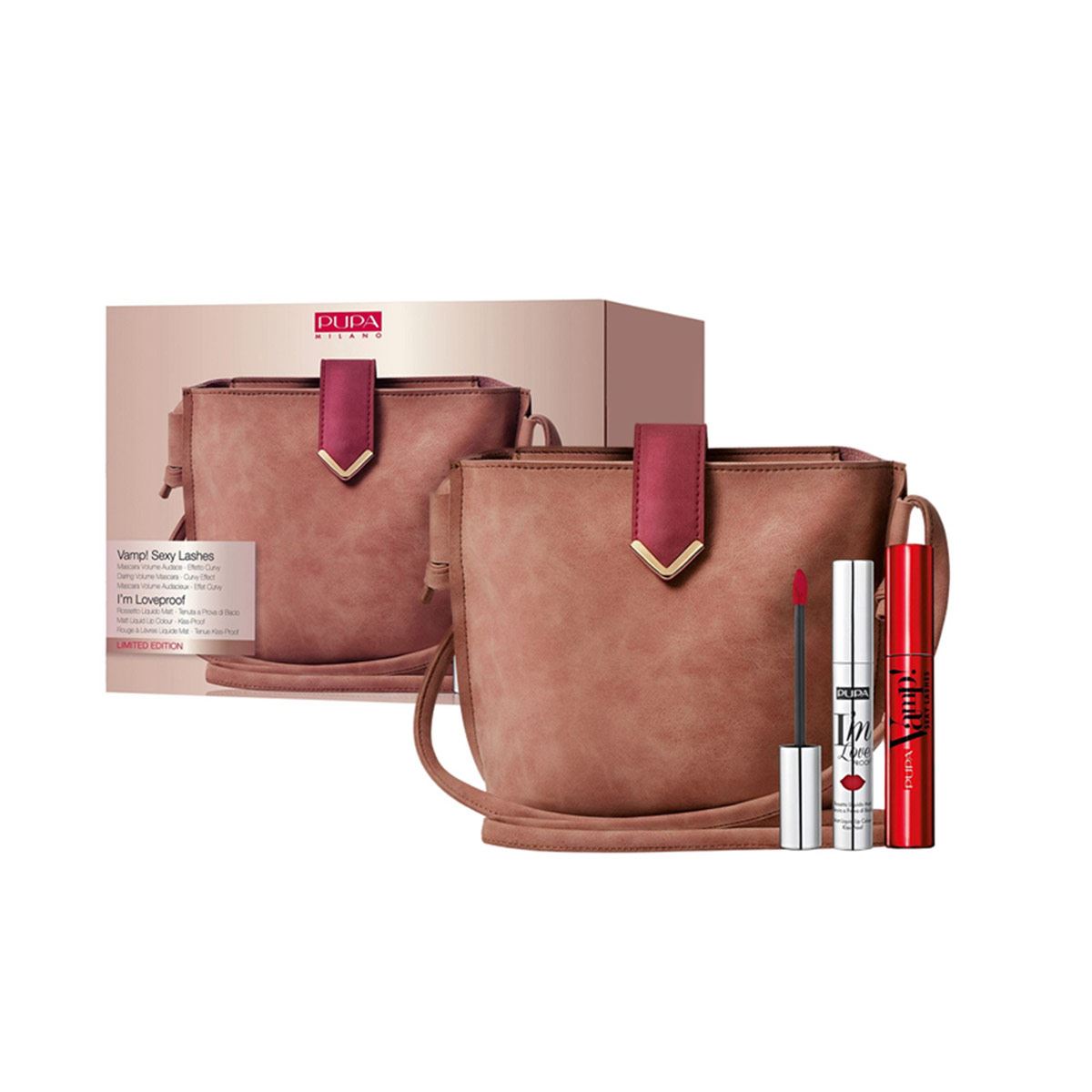 Kit vamp!sexy lashes i'm loveproof