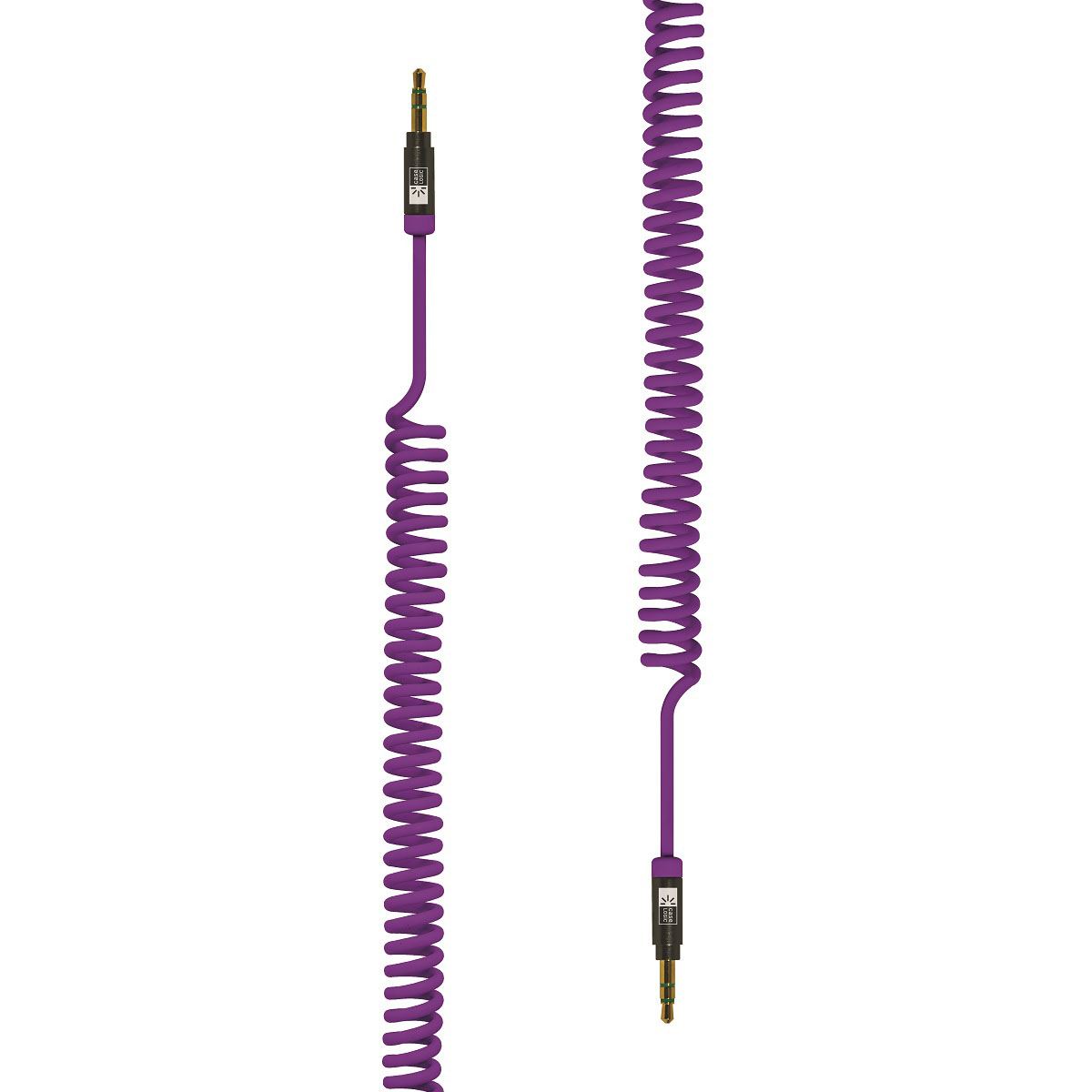 Cable Case Logic 3.5mm Morado Auxil
