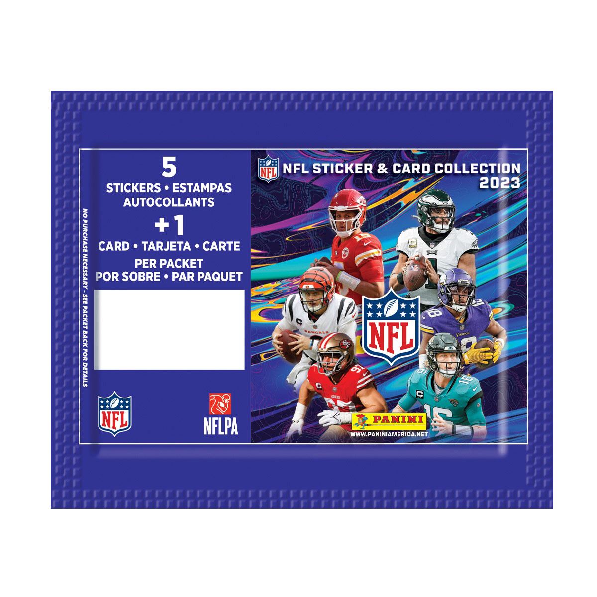 Sobre de estampas Álbum Panini NFL Temporada 2023