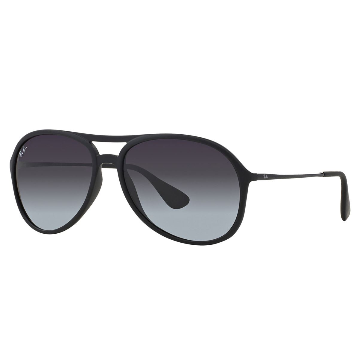 Ray Ban Alex gris armazón negro en nylon