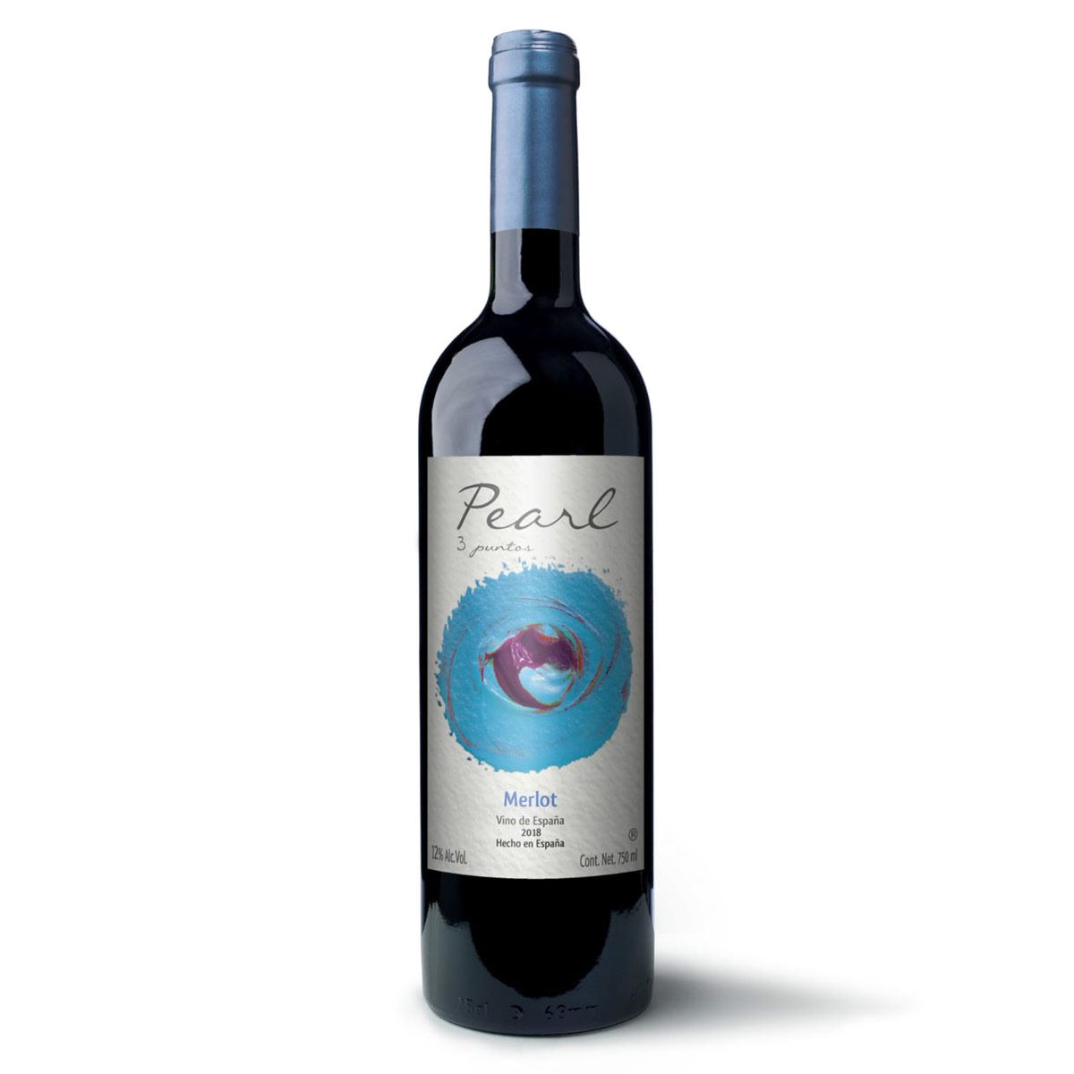 Vino Tinto Pearl Merlot España De 750ml