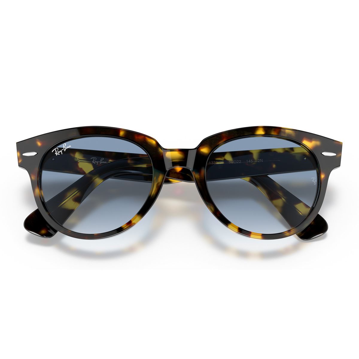 Lente Solar Ray Ban azul degradado claro Unisex