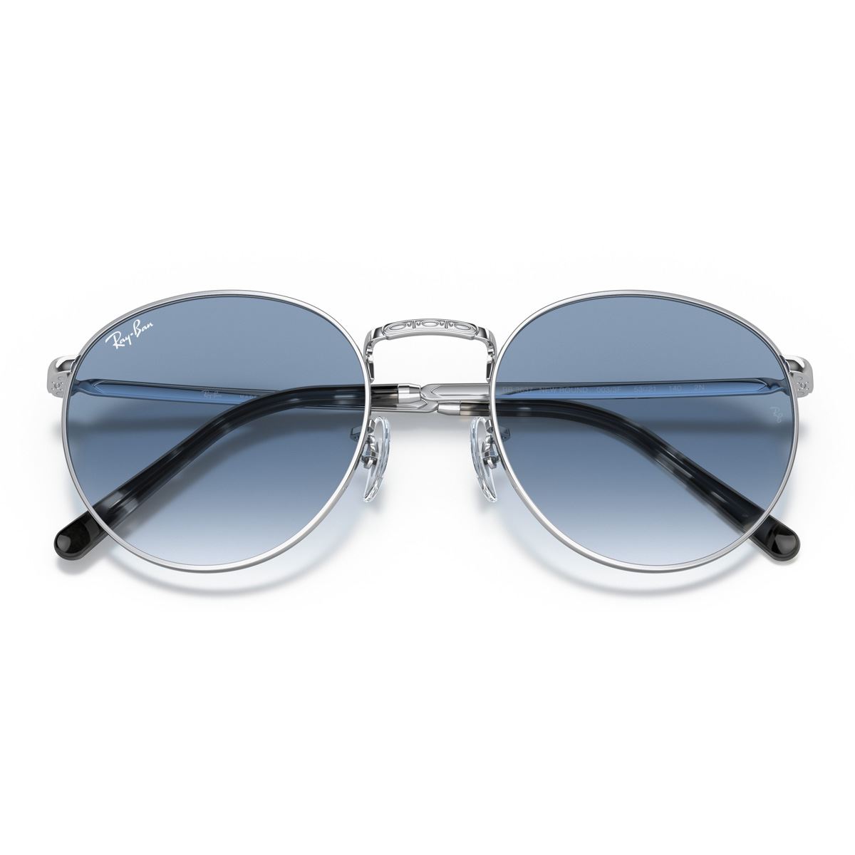 Lente Solar Ray Ban azul degradado claro Unisex