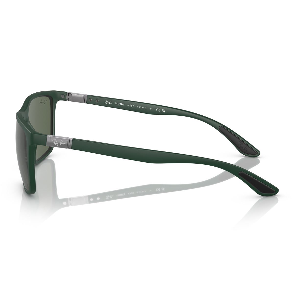 Lente Solar Ray Ban verde oscuro para Hombre