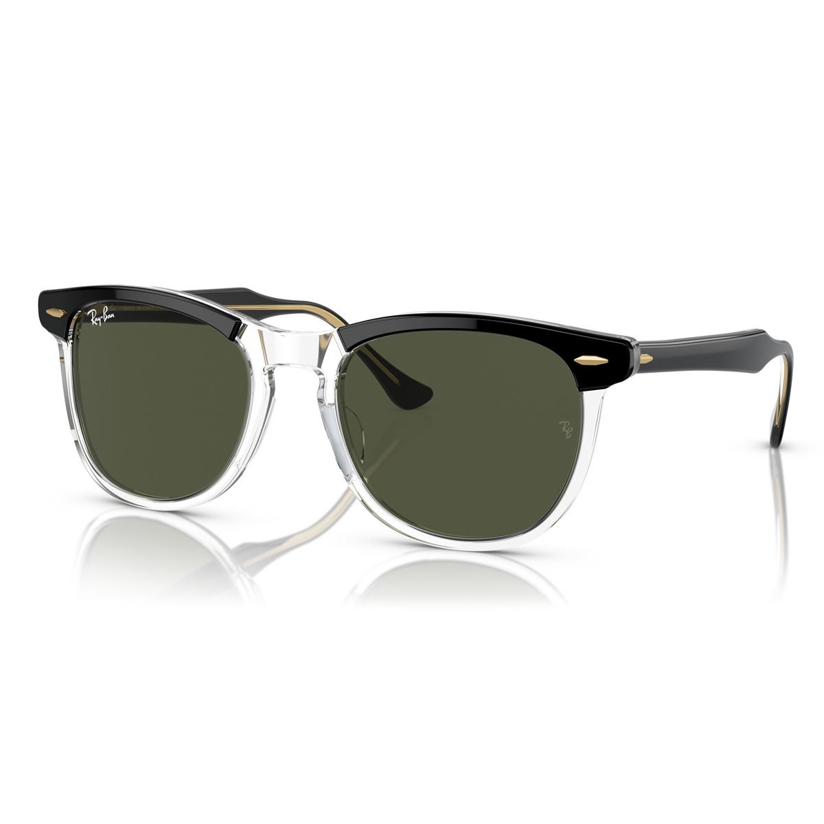 Lente Solar Ray Ban verde Unisex