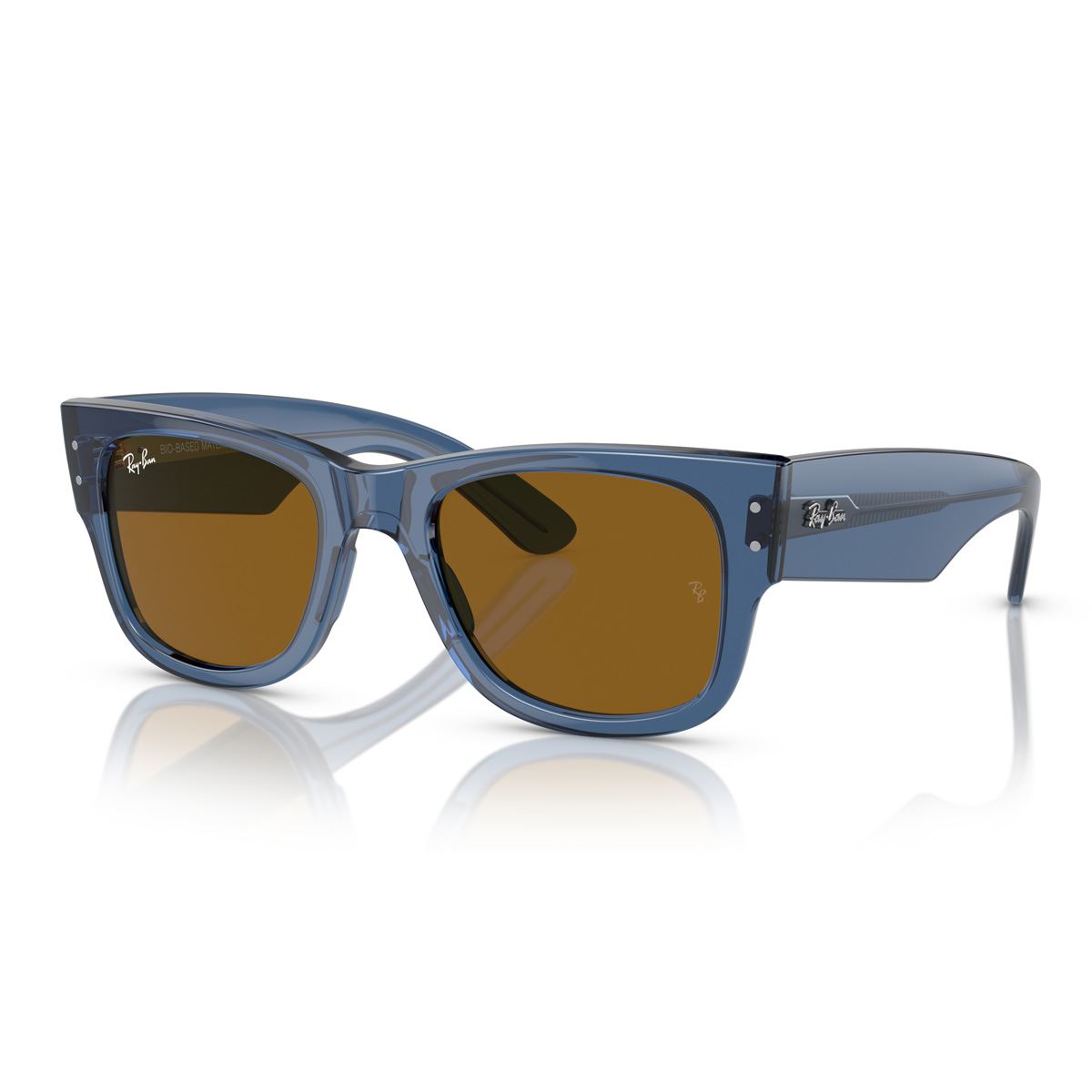 Lente Solar Ray Ban marrón Unisex