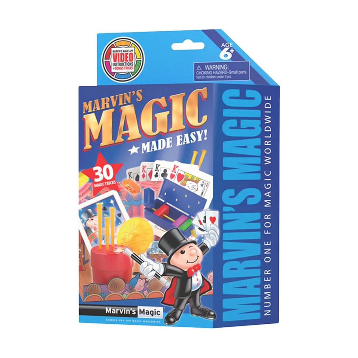Set Azul 30 Trucos de Magia Marvin’s Magic