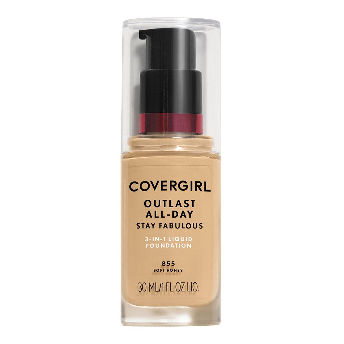 Base de maquillaje líquida Covergirl Outlast Stay Fabulous 3-en-1, 855 ...