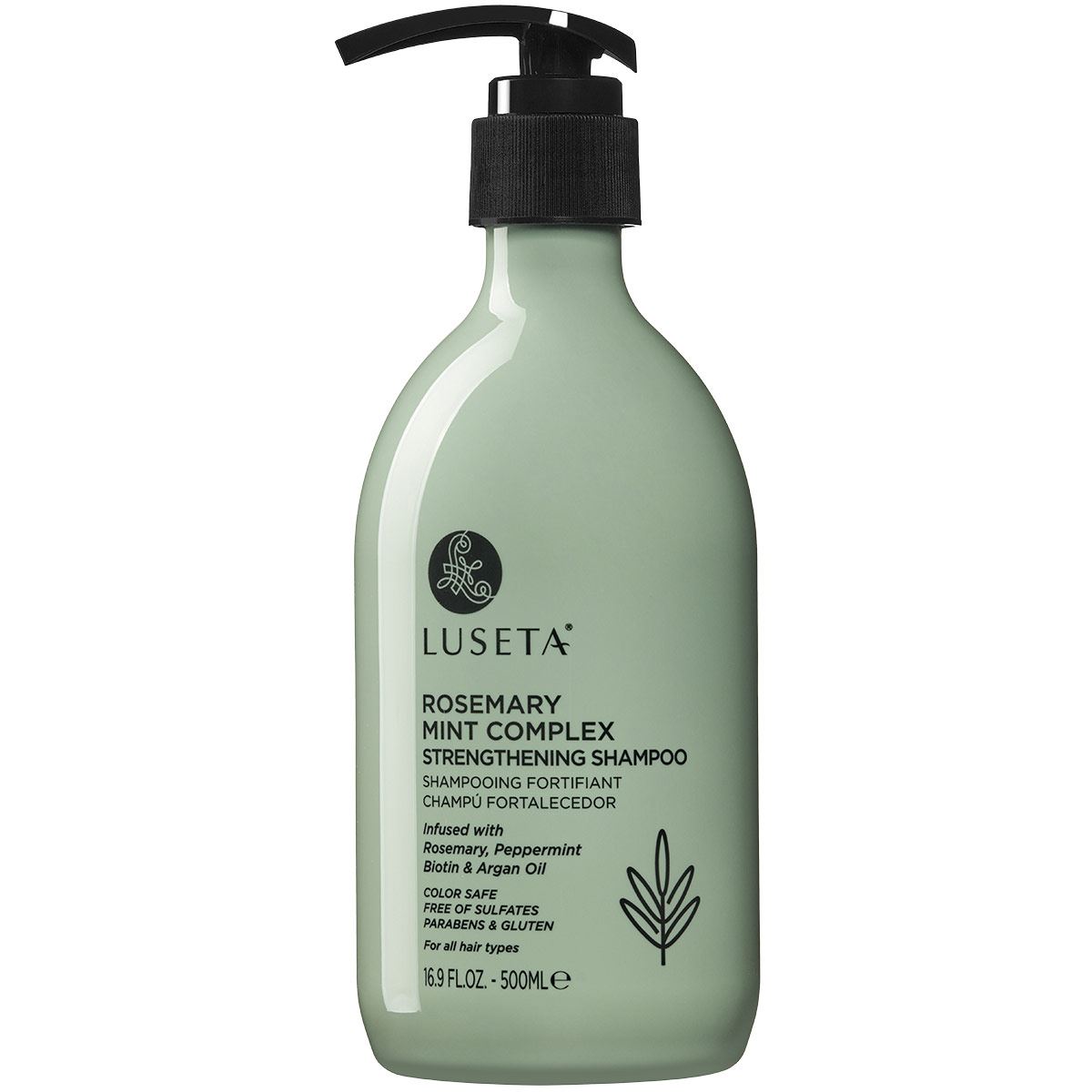 Shampoo de Romero con menta Luseta 500ml