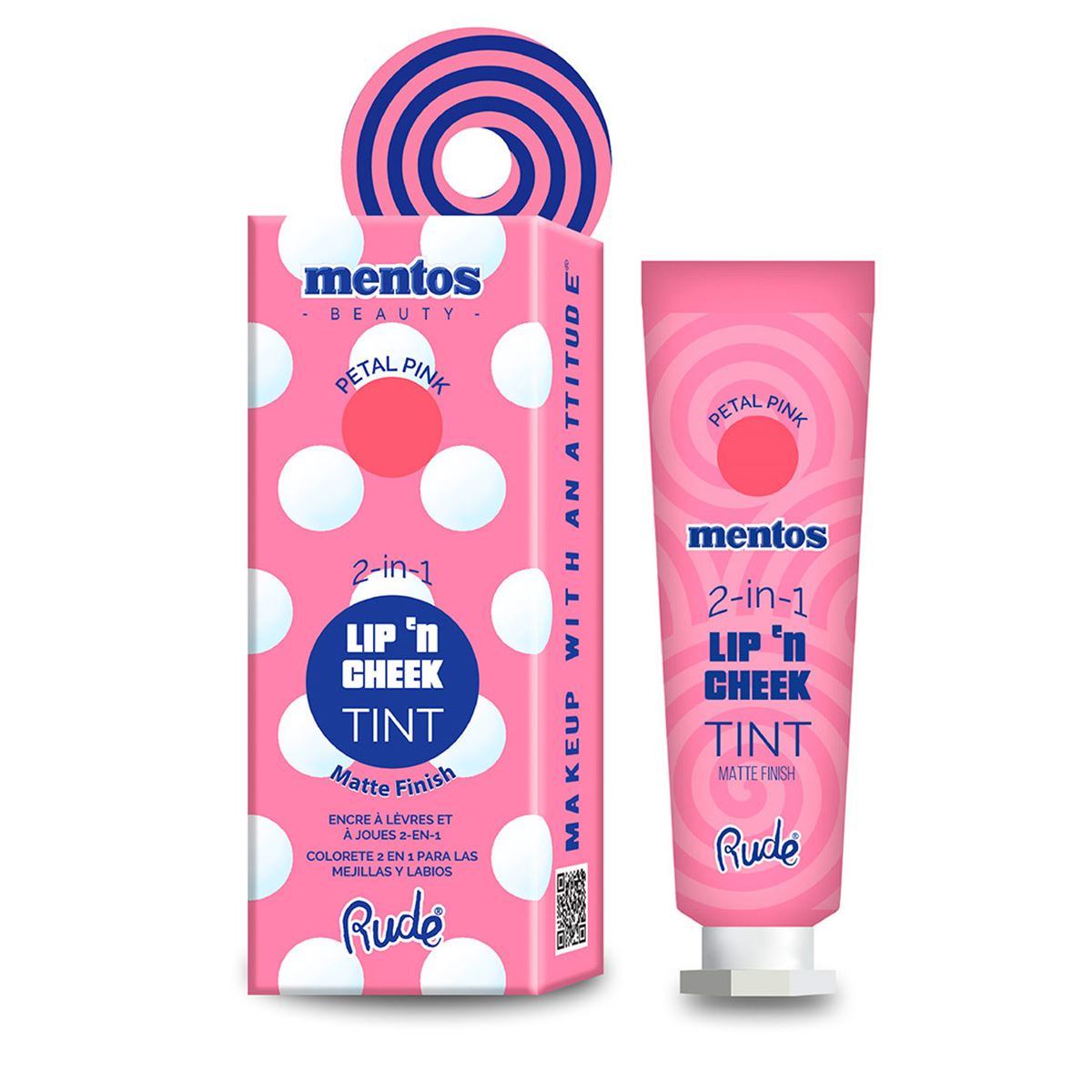 Tinta 2 en 1 Labios y Mejillas Petal Pink Mentos