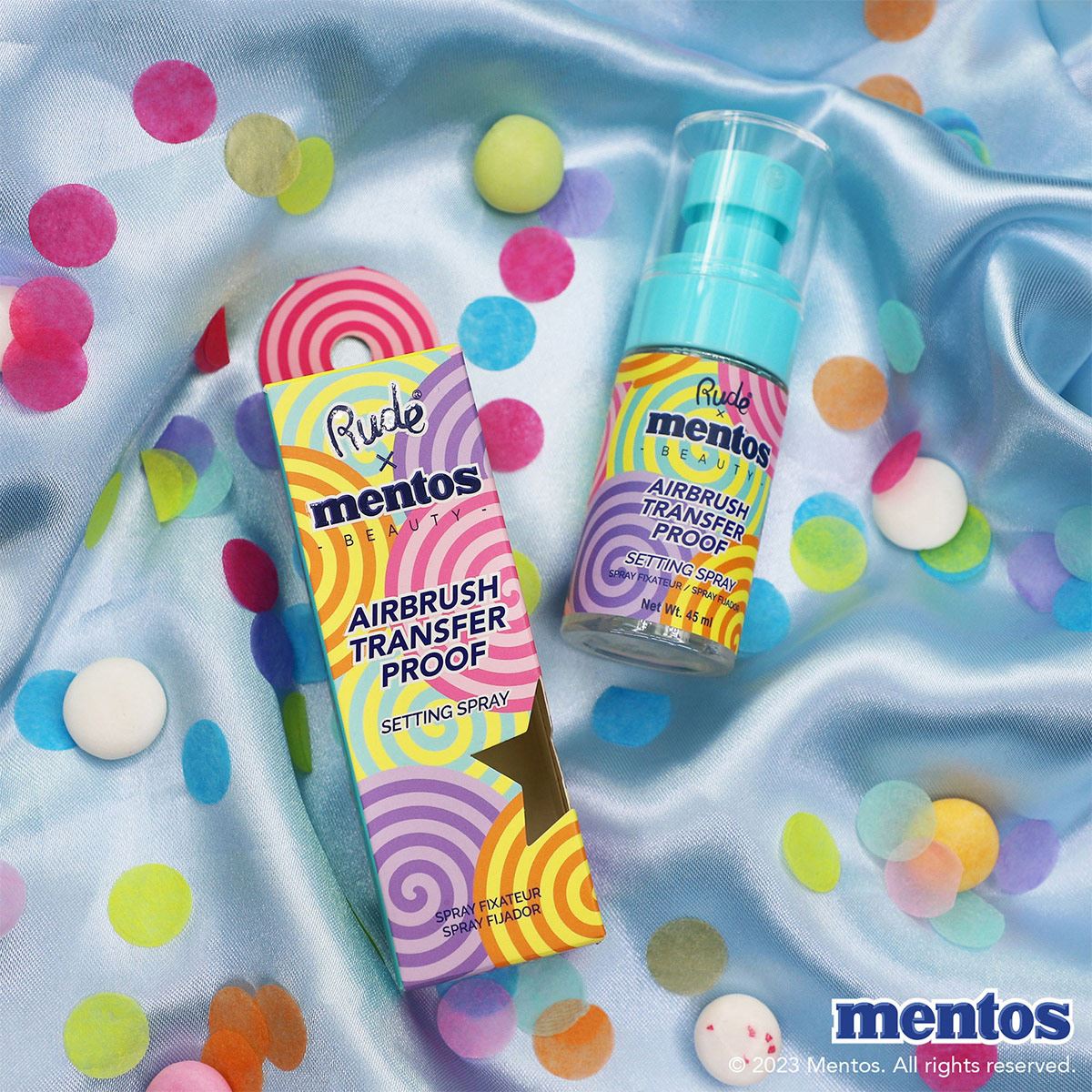 Airbrush Transfer Proof Spray Fijador Mentos