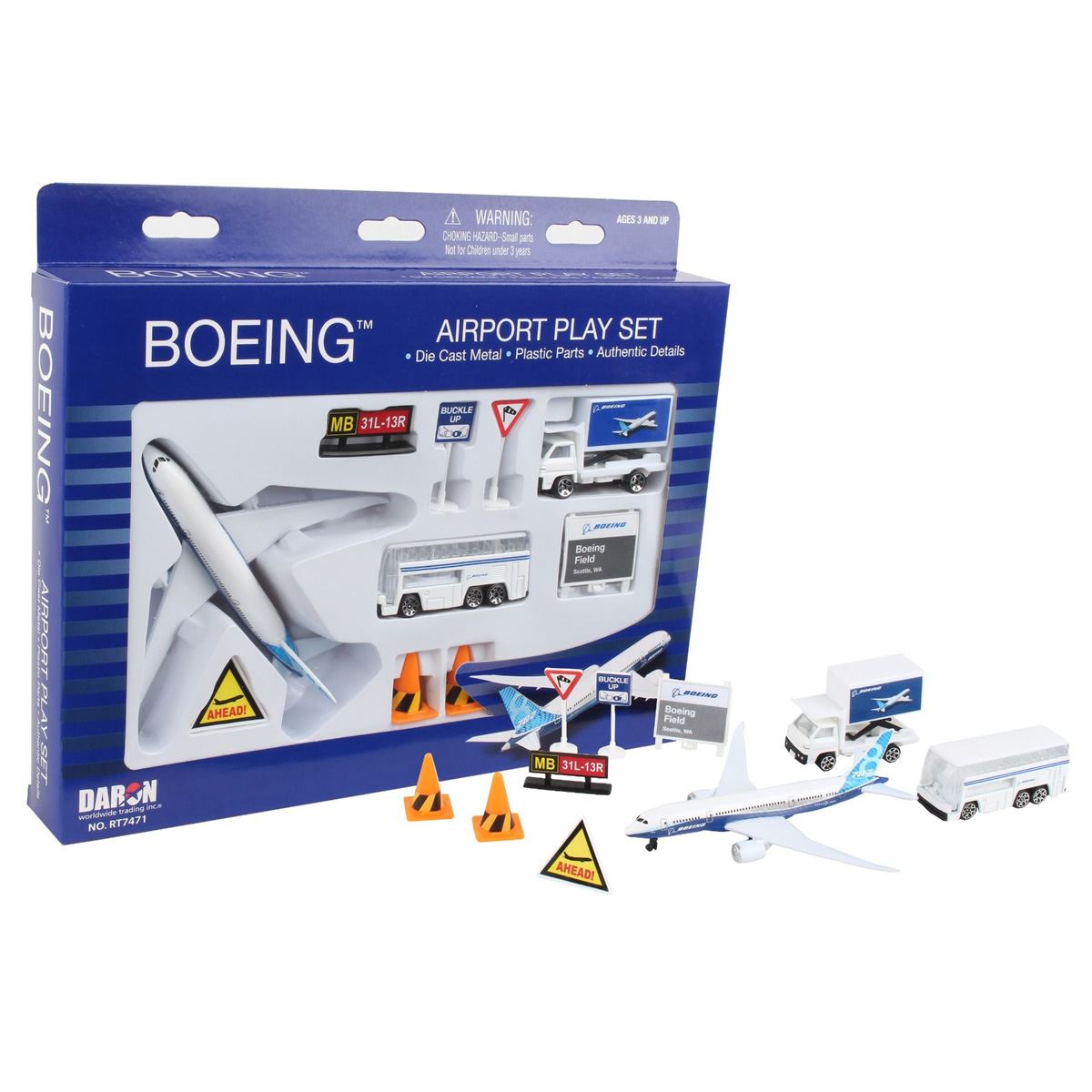 BOEING COMMERCIAL PLAY SET