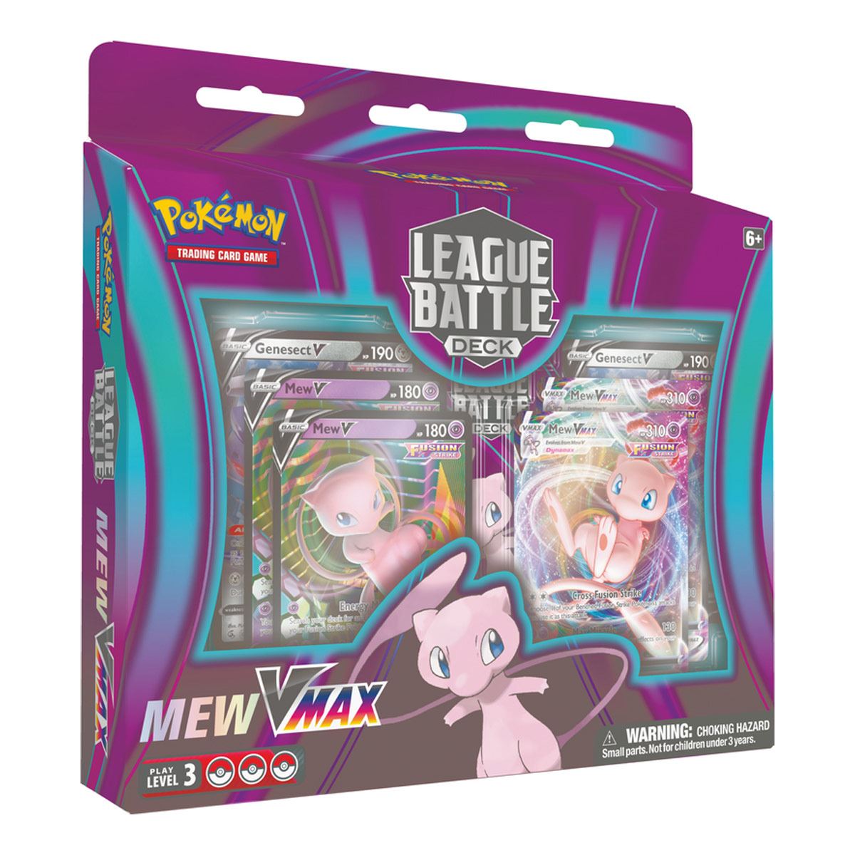 PTCG Mew Vmax league battle deck