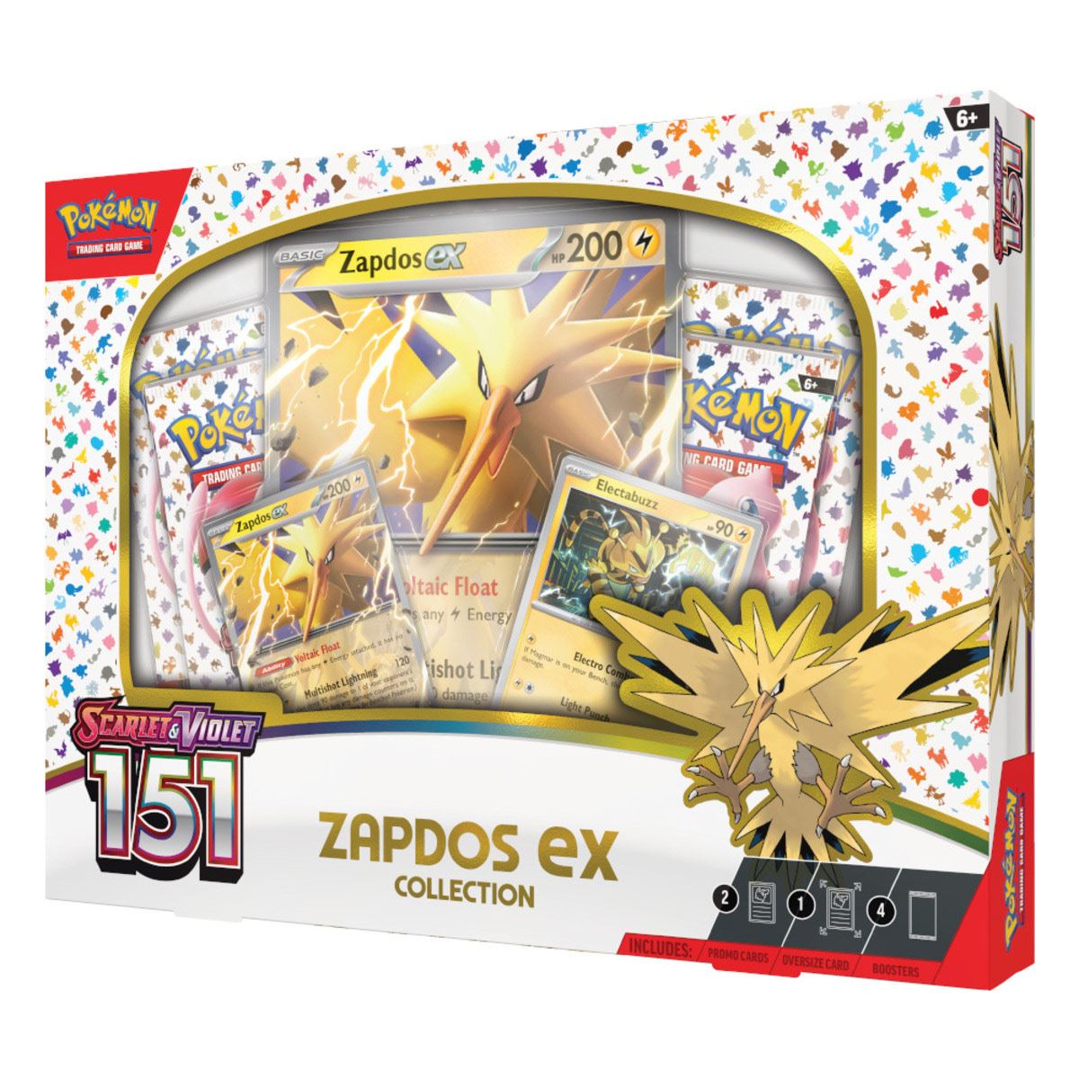 PTCG S&V 151 Collection Zapdos Ex Premium Collection