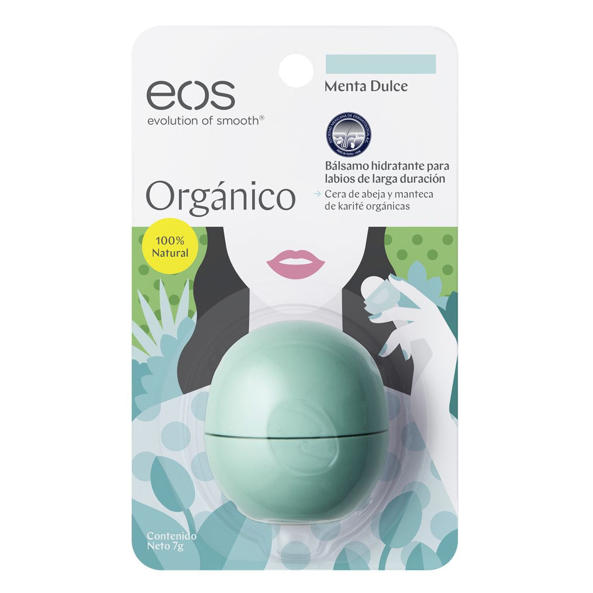 Eos Menta Dulce Esfera Balsamo Labios 7g