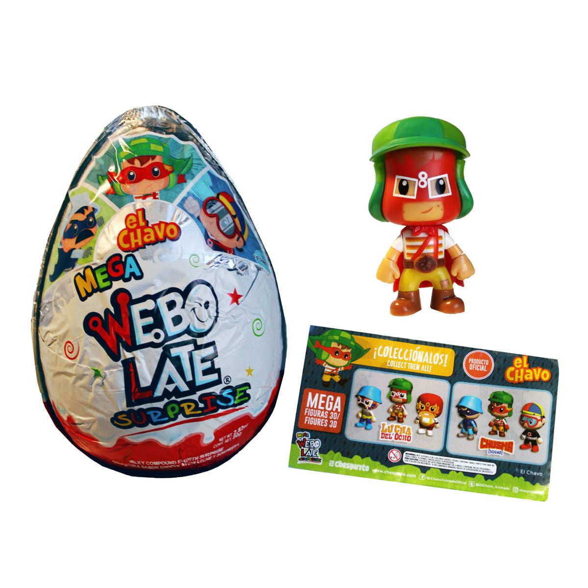 Cobertura Sabor Chocolate Mega Webo Late El Chavo