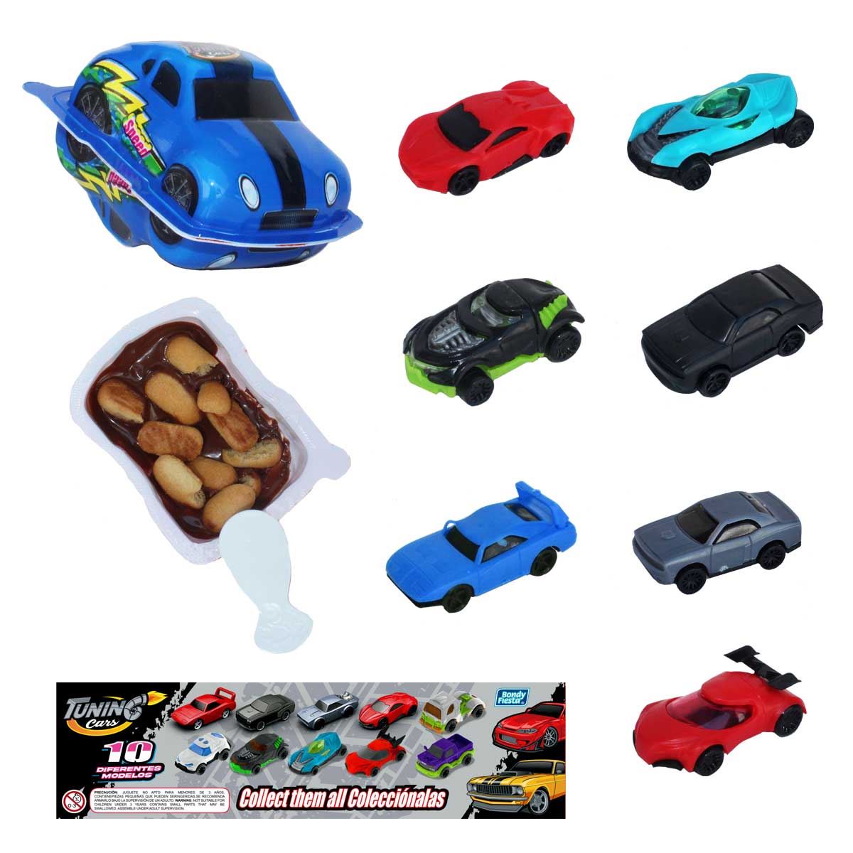 Dulce en Pasta Sabor Chocolate C/Tunning cars