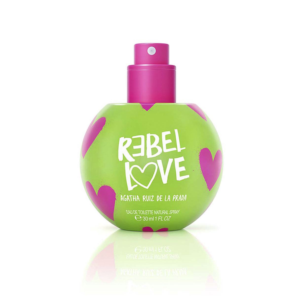 Fragancia Para Dama , Agatha Ruiz de la Prada, Bubbles Rebel Love EDT 30ML