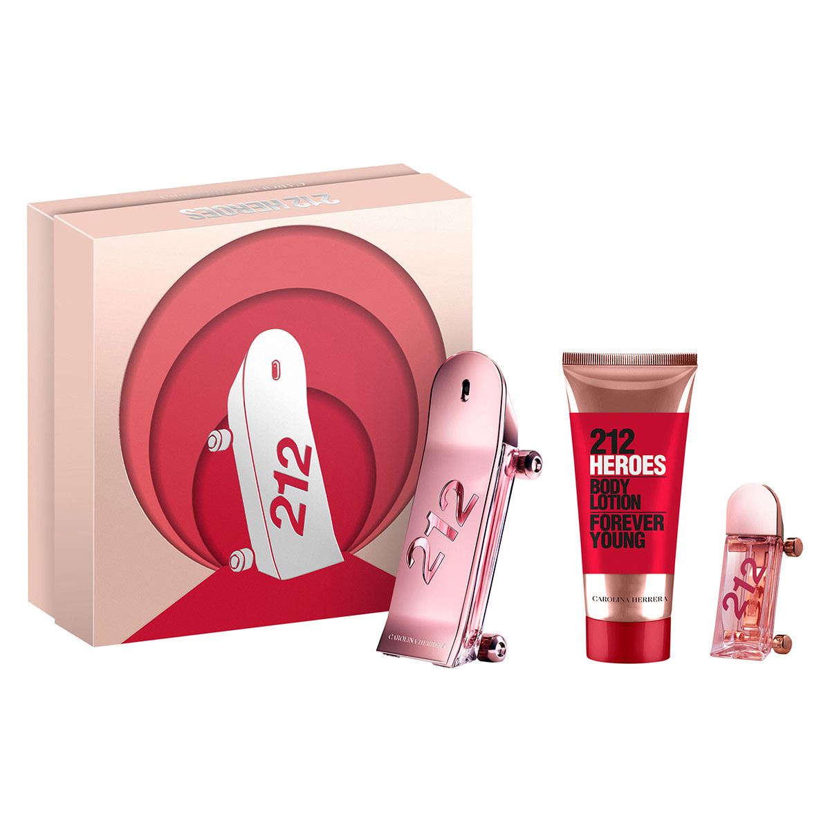 Carolina Herrera 212 Heroes For Her Set Para Dama Perfume EDP 80ML ...