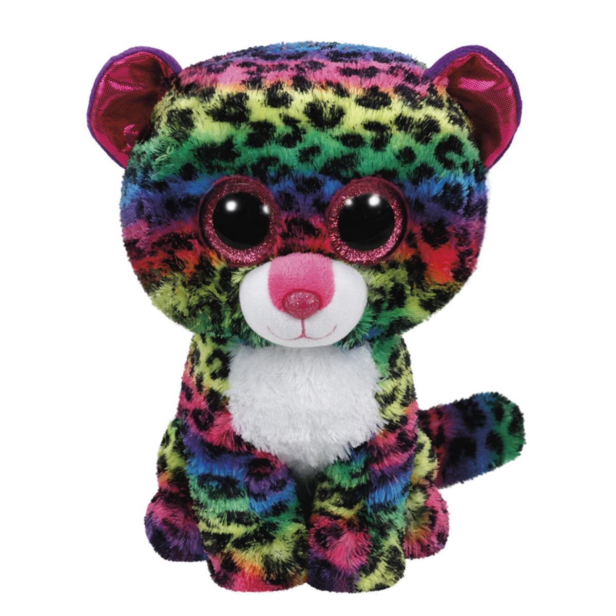 PELUCHE DOTTY MULTICOLOR LEOPARD TY