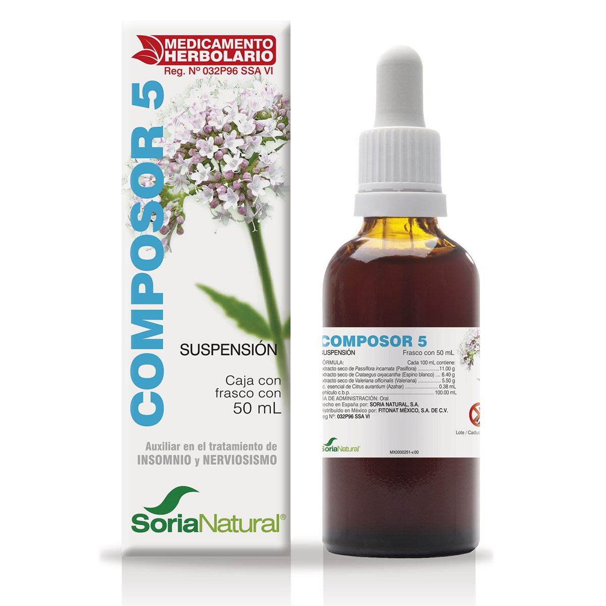 Composor 5 50 ml Soria Natural