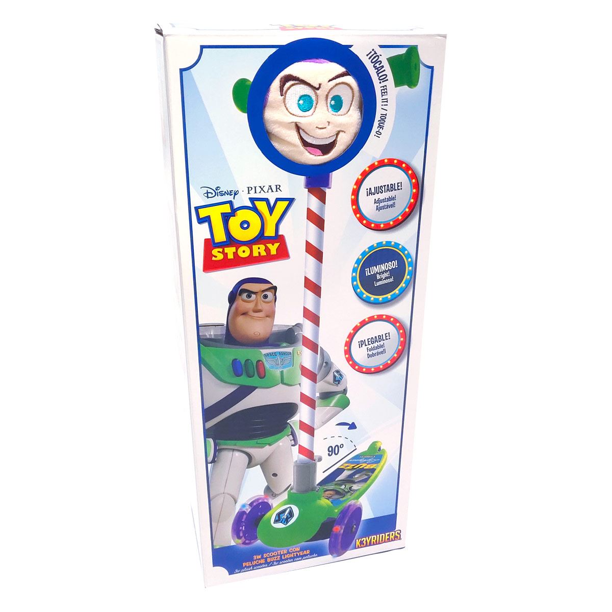 3W scooter de peluche buzz lightyear