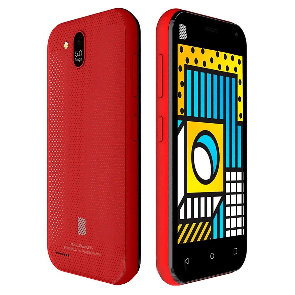 Celular Blu Avance L5 Rojo Libre