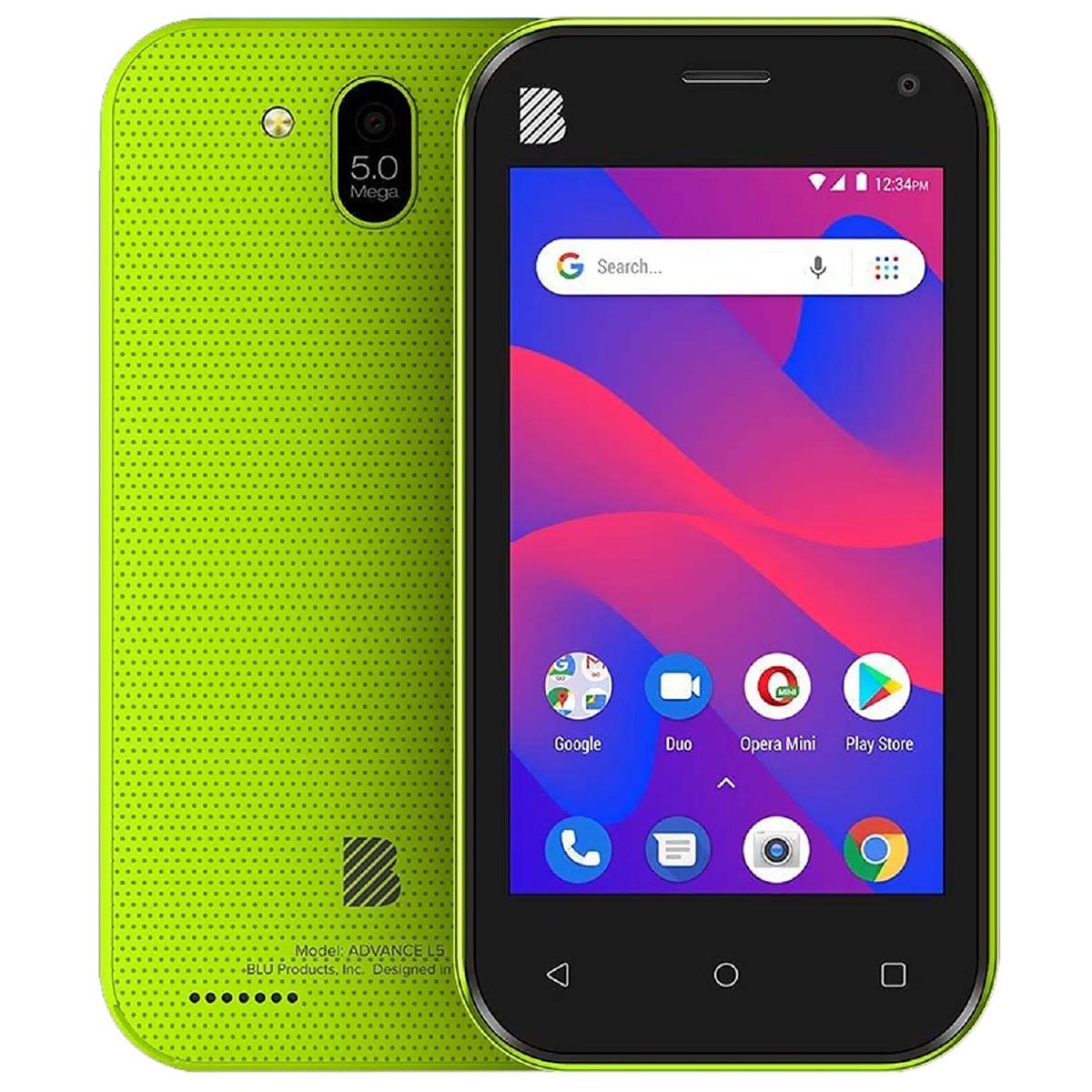 Celular Blu Avance L5 Verde Libre