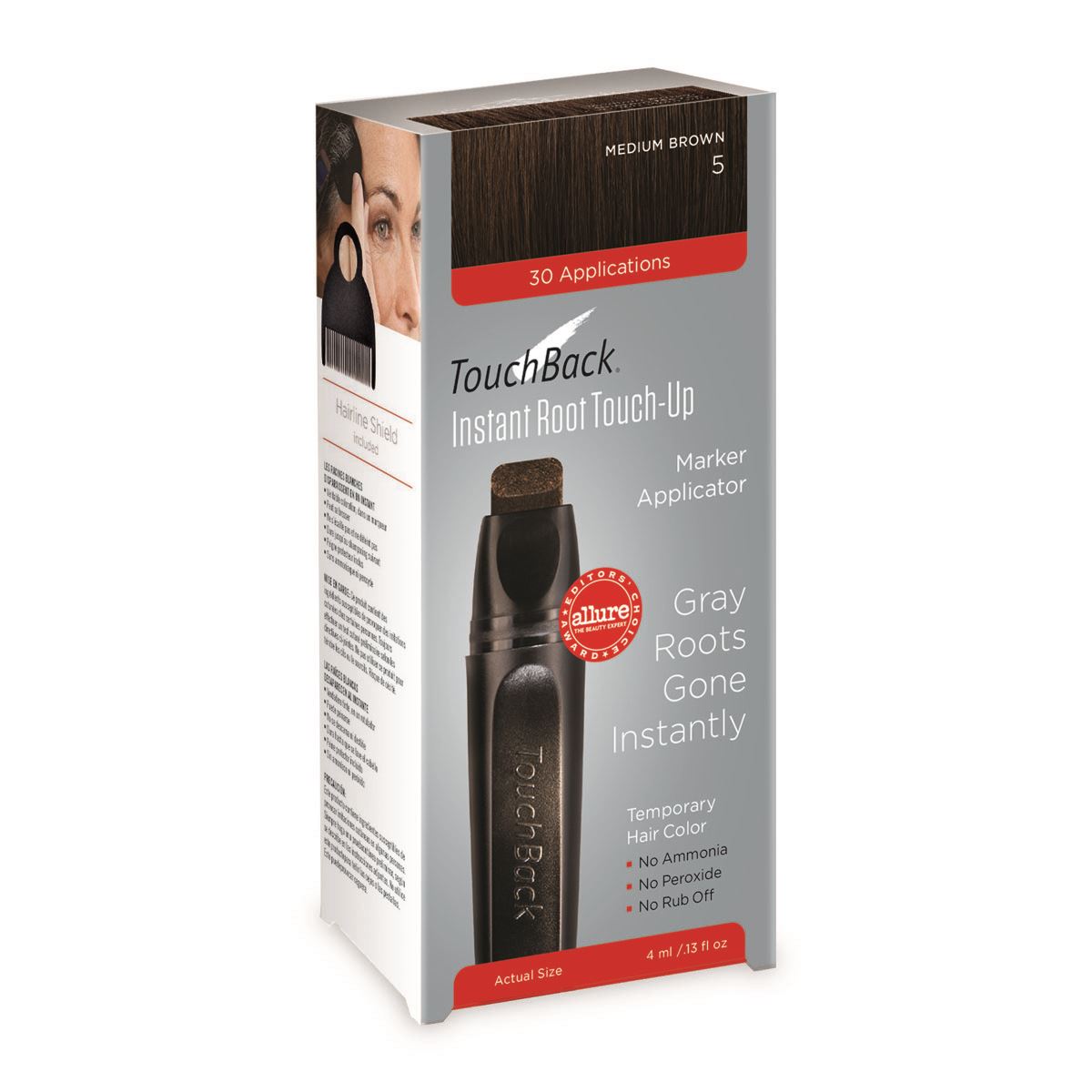 Touch Back Marker Medium Brown