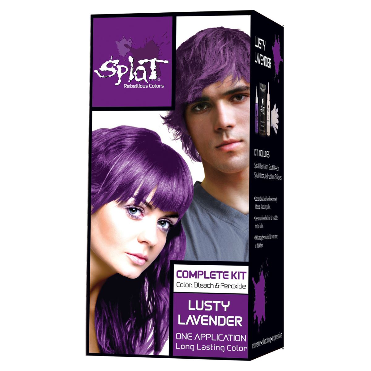 Tinte Permanente Splat Kit Morado