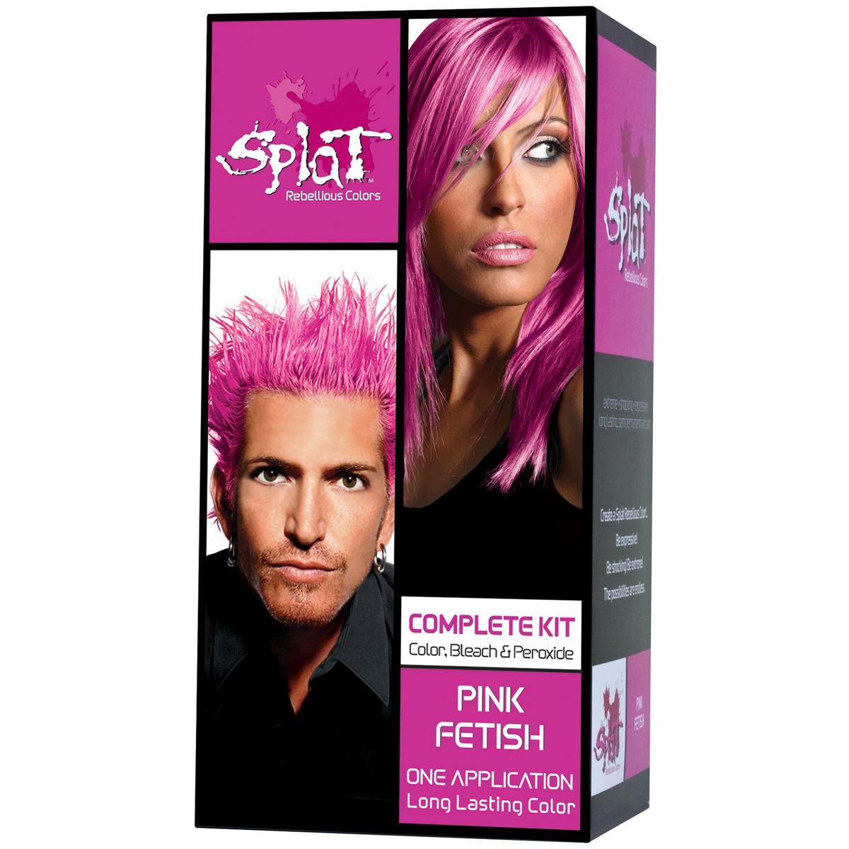 Tinte Permanente Splat Kit Rosa
