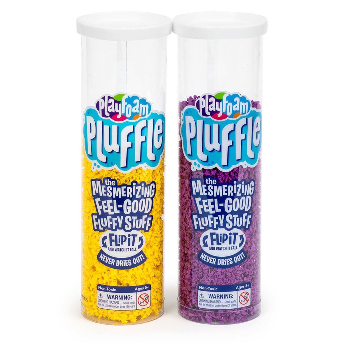 Playfoam Pluffle 2pk Amarillo Y Morado