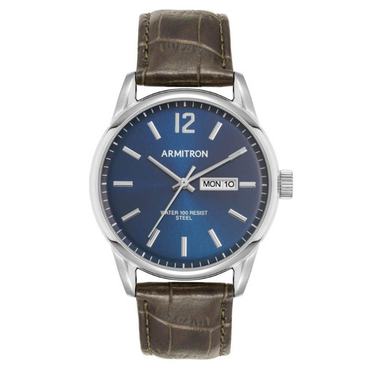 Reloj Armitron café para caballero 205407NVSVWM