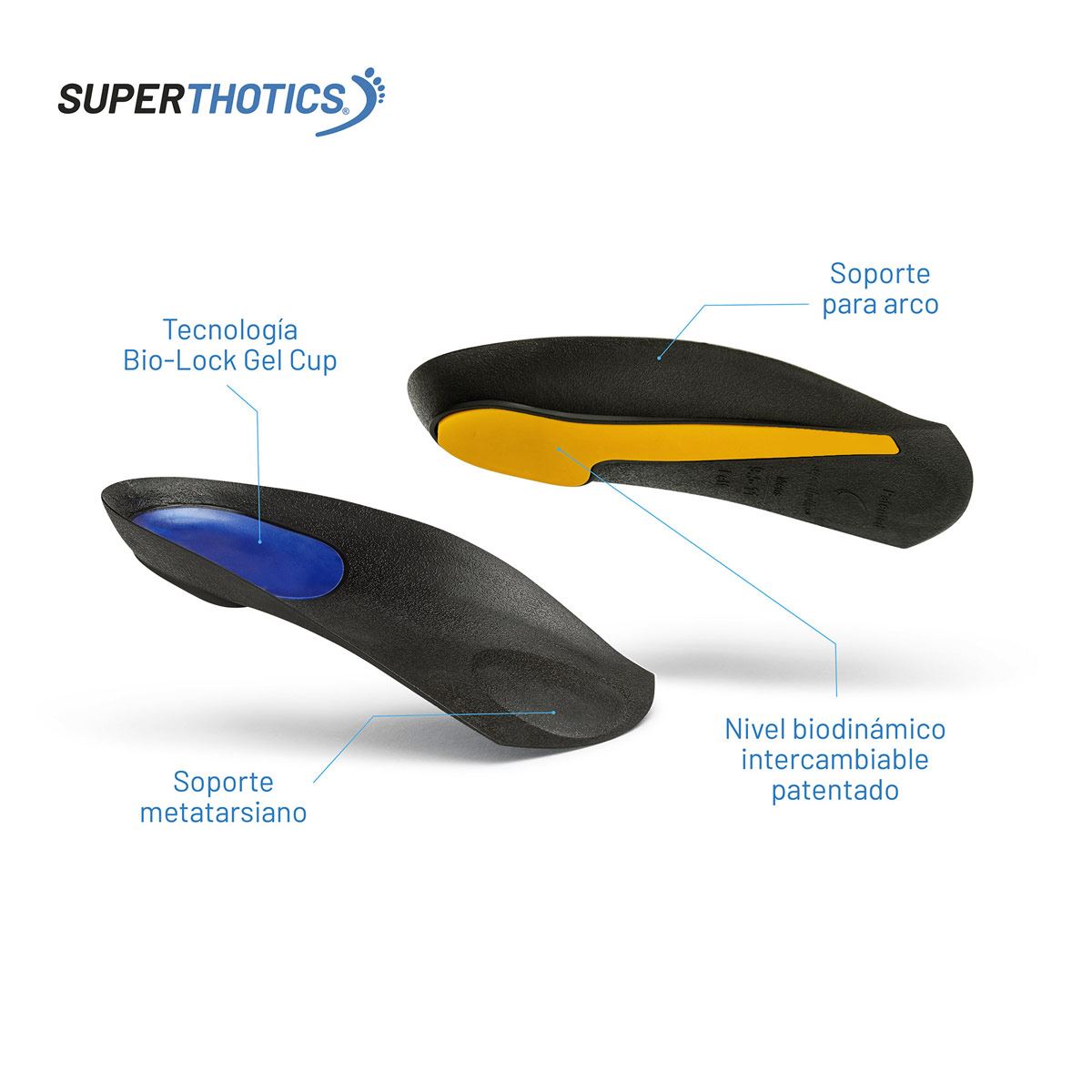 Plantilla ortopédica para Mujer 23-24 Superthotics